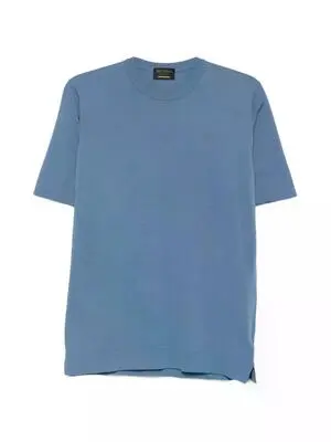 DELL'OGLIO Short-sleeves T-shirt - Blue