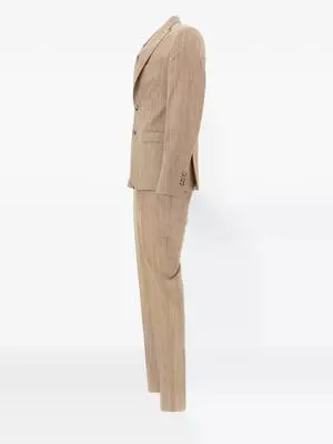 UNGARO Pinstripe Tailored Suit - Neutrals