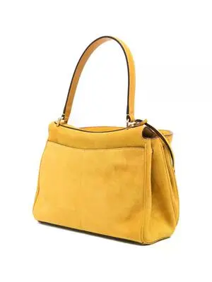 Balenciaga Small Rodeo Suede Tote - Yellow