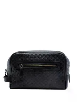Gucci 2016-2026 Micro Guccissima Clutch Bag