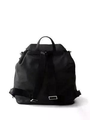 Prada Leather Backpack - Black