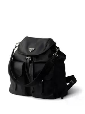 Prada Leather Backpack - Black