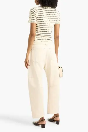 Rag & Bone Chase High-rise Barrel-leg Jeans