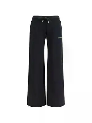 Off-white Straight Leg Pants For Women