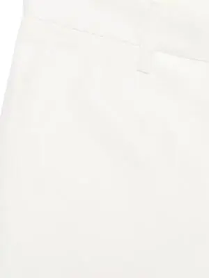 Zegna Pressed-crease Shorts - White