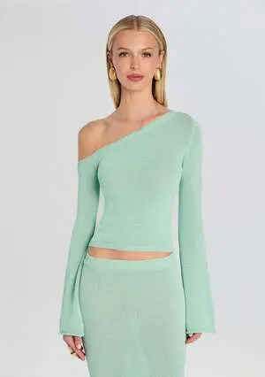 SEROYA Alivia Knit Top - Spearmint