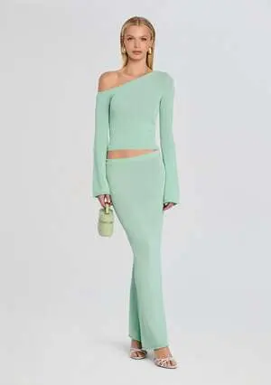 SEROYA Alivia Knit Top - Spearmint
