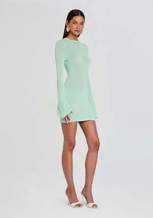 SEROYA Bec Knit Mini Dress