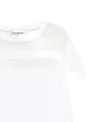 Iceberg Sheer-panel T-shirt