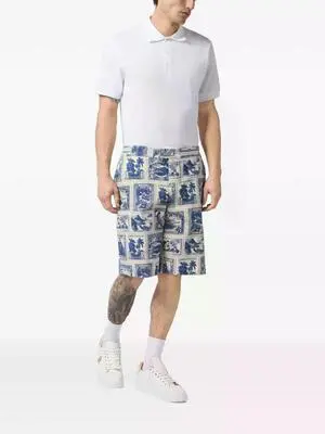 BILLIONAIRE Graphic-print Bermuda Shorts
