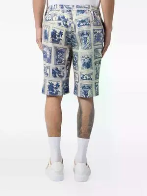 BILLIONAIRE Graphic-print Bermuda Shorts