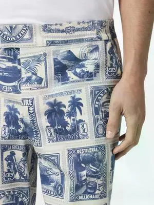 BILLIONAIRE Graphic-print Bermuda Shorts