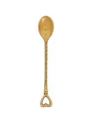 BITOSSI HOME Heart-detail Twisted Coffee Spoons