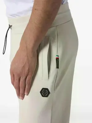 Philipp Plein Racing Club Track Pants - Neutrals