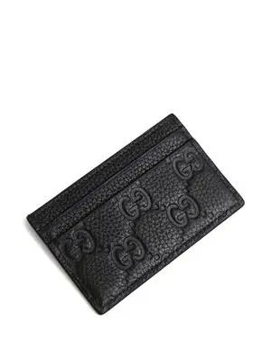Gucci Gg-debossed Leather Cardholder