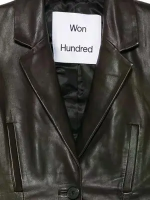 WON HUNDRED Silva Leather Jacket