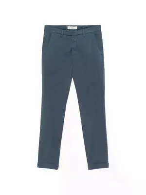BRIGLIA 1949 Turn-up Trousers - Blue