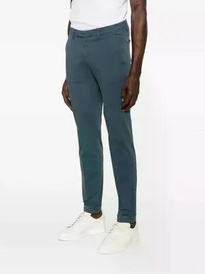 BRIGLIA 1949 Turn-up Trousers - Blue