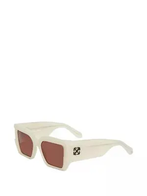 Off-White Dover Square-frame Sunglasses - Neutrals