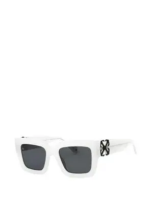 Off-White Mystic Arrows Square-frame Sunglasses - Grey