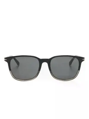 Montblanc Two-tone Square-frame Sunglasses - Black