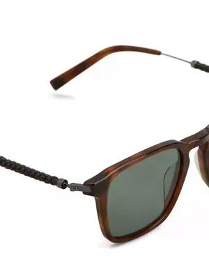 TOD'S Square Frame Sunglasses - Brown