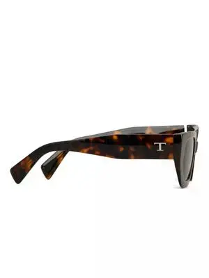 TOD'S Geometric Sunglasses - Brown
