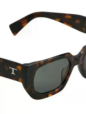 TOD'S Geometric Sunglasses - Brown