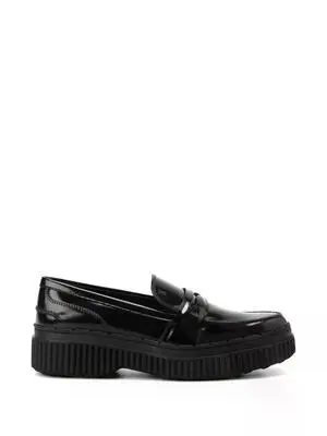 TOD'S Leather Platform Loafers