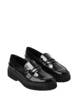 TOD'S Leather Platform Loafers