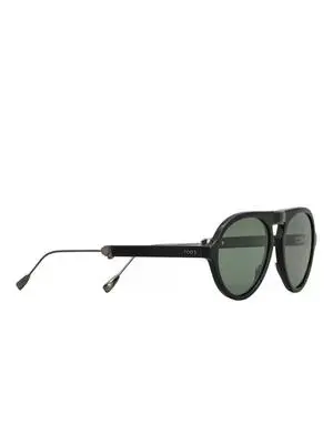TOD'S Pilot Sunglasses - Black