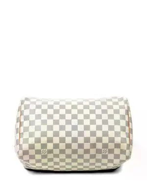 LOUIS VUITTON Speedy Damier Azur Top-handle Handbag - Neutrals
