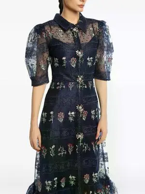 Miau By Clara Rotescu Gathered Day Dresses