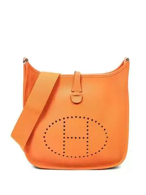 Hermès Evelyne Logo-detail Shoulder Bag - Orange