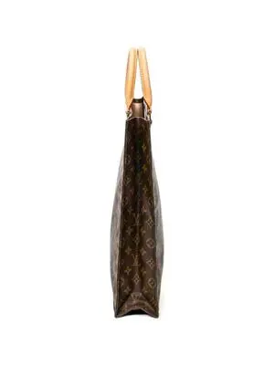 LOUIS VUITTON Monogram Sac Plat Tote Bag