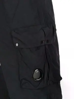 C.P. COMPANY Lens-detail Cargo Swim Shorts - Black