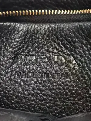 Prada 2013-2026 Vitello Daino Soft Perforated Tote Bag
