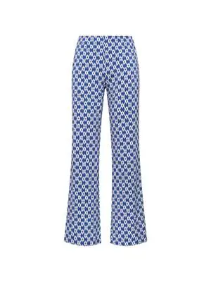Malìparmi Geometric-print Trousers