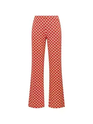 Malìparmi Geometric Print Full Length Trousers