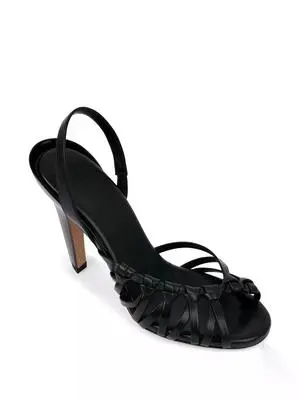 Chloé Estra Heeled Sandals - Black