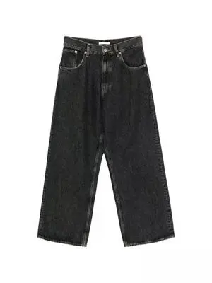 SUNFLOWER Five-pocket Wide-leg Jeans - Black