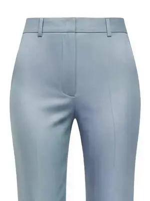 Patrizia Pepe Satin Slim-cut Trousers
