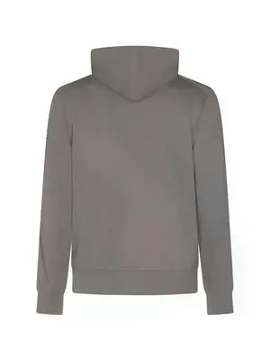 K-WAY Logo-patch Zip-up Hoodie - Grey