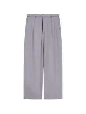 Giorgio Armani Pleated Belted Trousers
