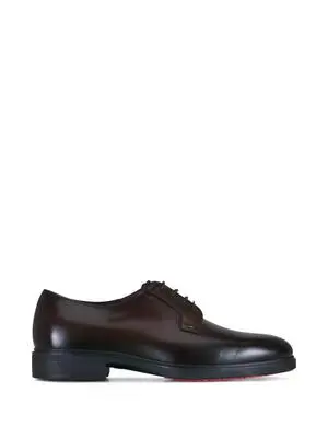 Santoni Round Toe Derbys