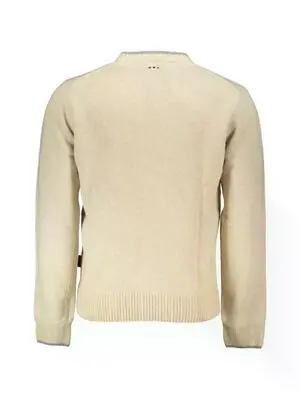 NAPAPIJRI Logo-patch Crew-neck Sweater - Neutrals