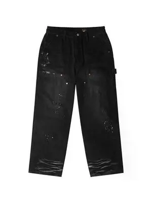 EVISU Seagull-print Jeans