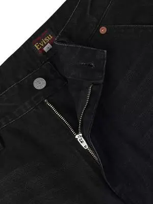EVISU Seagull-print Jeans