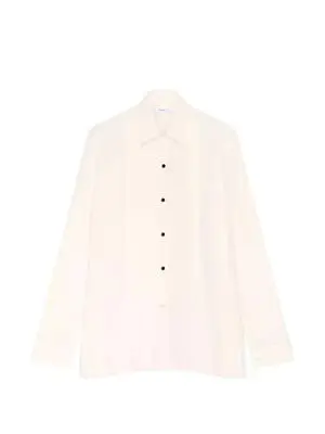 Givenchy Long-sleeve Silk Tuxedo Shirt