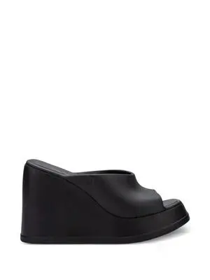 Melissa Free Slip Wedge Sandals - Black